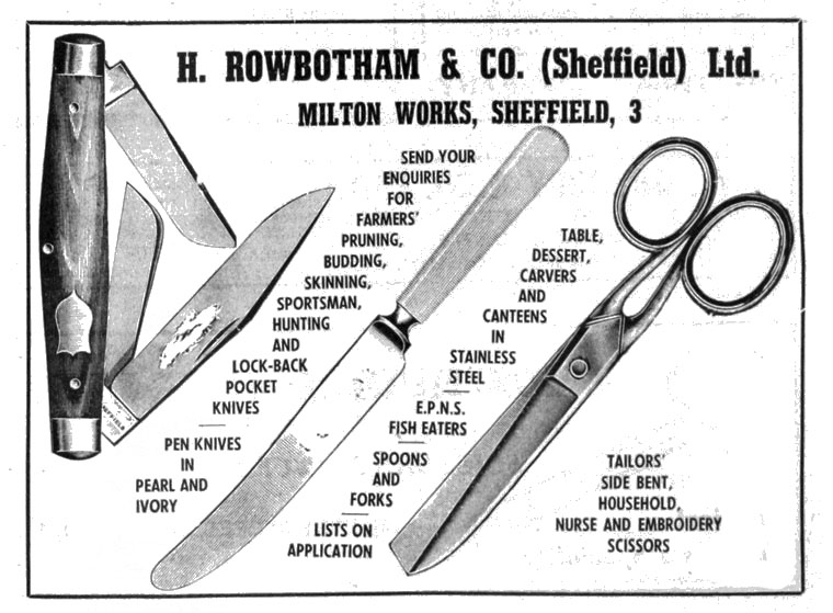 H. Rowbotham & Company (Sheffield) Ltd